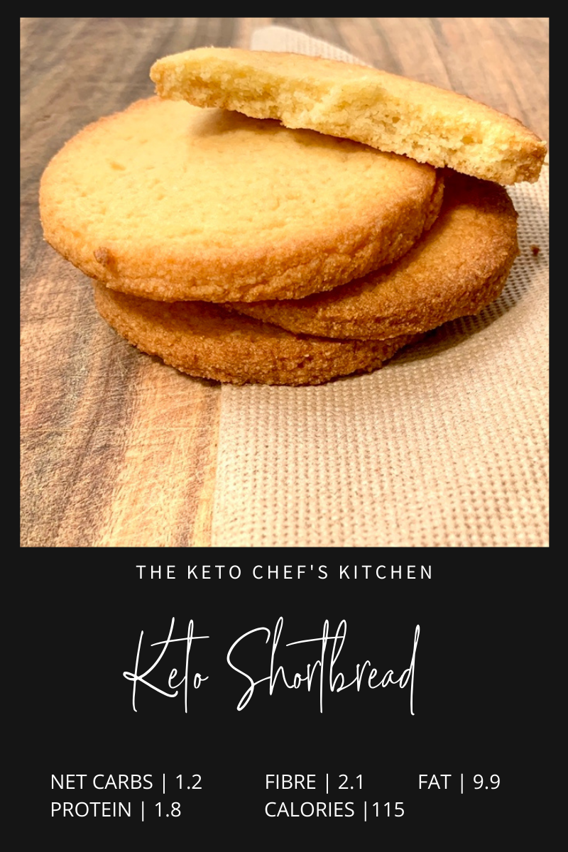 Keto Shortbread - The Keto Chef's Kitchen